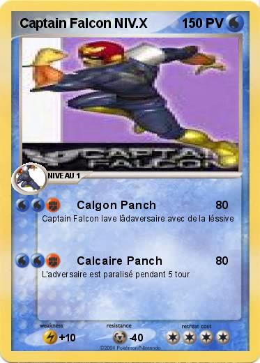 Pokémon Captain Falcon NIV X 1 1 - Calgon Panch - Ma carte Pokémon