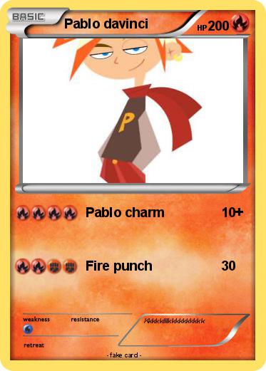 Pokémon Pablo davinci - Pablo charm - My Pokemon Card