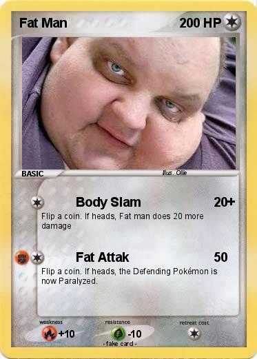 Pokémon Fat Man 226 226 - Body Slam - My Pokemon Card