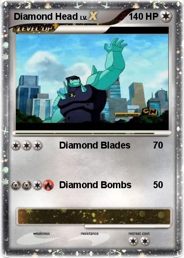 Pokémon Diamond Head 1 1 - Diamond Blades - My Pokemon Card