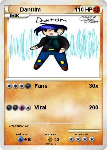 Pokémon Dantdm 1027 1027 - Fans - My Pokemon Card