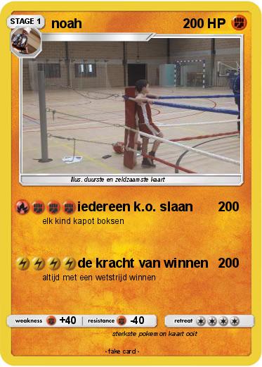 Pokémon noah 960 960 - iedereen k.o. slaan - My Pokemon Card