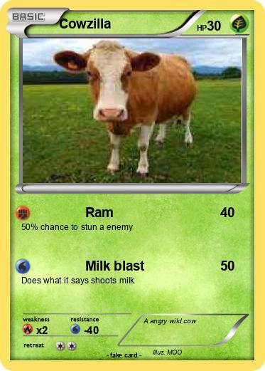 Pokémon Cowzilla 5 5 - Ram - My Pokemon Card