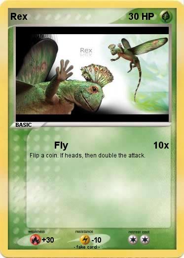 Pokémon Rex 624 624 - Fly - My Pokemon Card