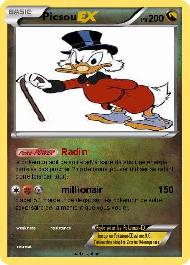 Pokémon Picsou 90 90 - Radin - Ma carte Pokémon