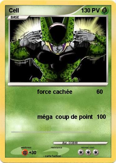 Pokémon Cell 348 348 - force cachée - Ma carte Pokémon