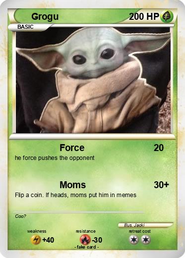 Pokémon Grogu 95 95 - Force - My Pokemon Card