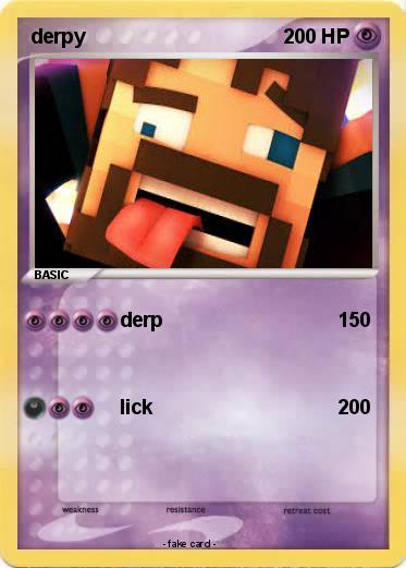 Pokémon derpy 1249 1249 - derp - My Pokemon Card