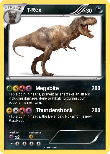 Pokémon T Rex 791 791 - Megabite - My Pokemon Card