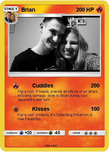 Pokémon Brian 619 619 - Cuddles - My Pokemon Card
