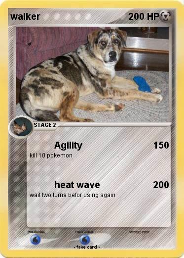 Pokémon walker 74 74 - Agility - My Pokemon Card