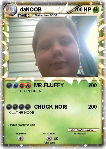 Pokémon daNOOB - MR.FLUFFY - My Pokemon Card
