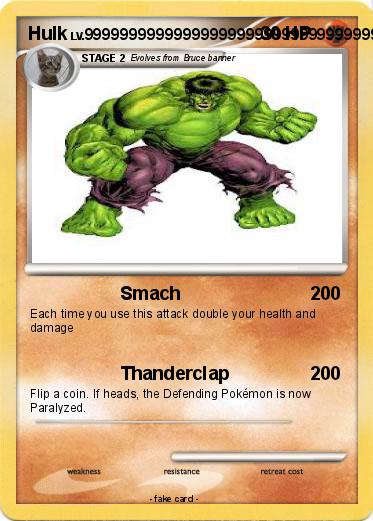 Pokémon Hulk 926 926 - Smach - My Pokemon Card