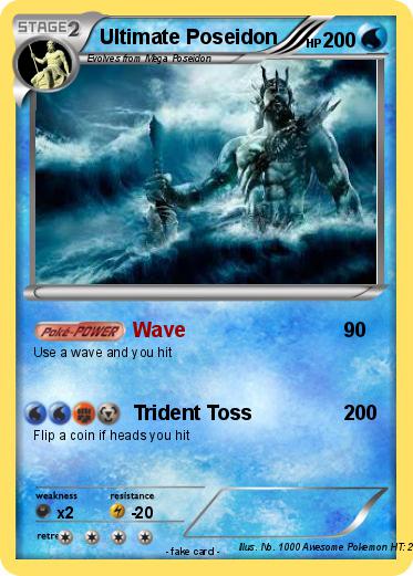 Pokémon Ultimate Poseidon - Wave - My Pokemon Card