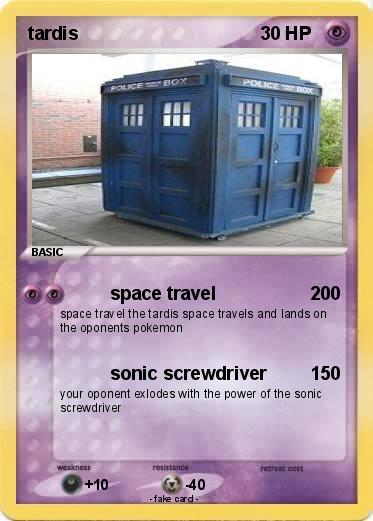 Pokémon tardis 102 102 - space travel - My Pokemon Card
