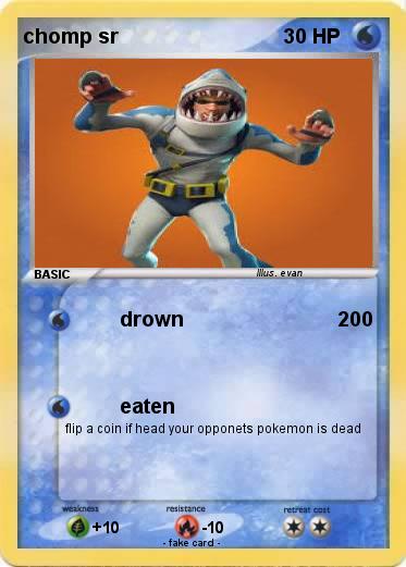 Pokémon chomp sr 4 4 - drown - My Pokemon Card