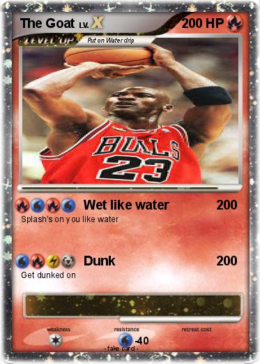 Pokémon The Goat 4 4 - Wet like water - My Pokemon Card