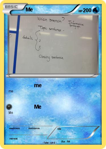 Pokémon 1 100712 100712 - me - My Pokemon Card