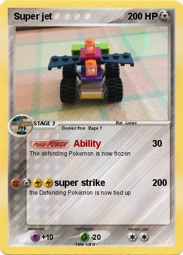 Pokémon Super jet 18 18 - Ability - My Pokemon Card