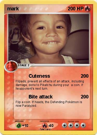 Pokémon mark 1396 1396 - Cuteness - My Pokemon Card