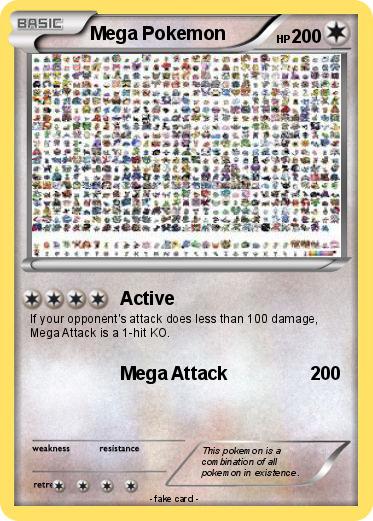 Pokémon Mega Pokemon 45 45 - Active - My Pokemon Card