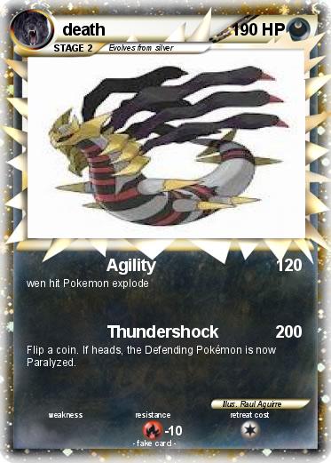 Pokémon death 2019 2019 - Agility - My Pokemon Card