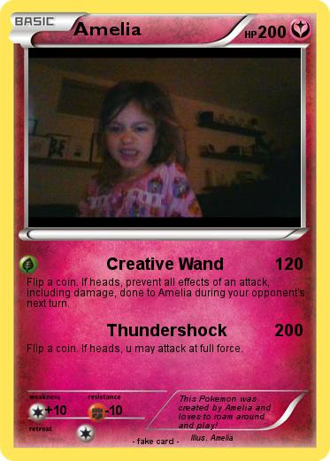 Pokémon Amelia 94 94 - Creative Wand - My Pokemon Card