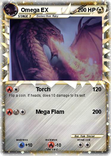 Pokémon Omega EX 3 3 - Torch - My Pokemon Card