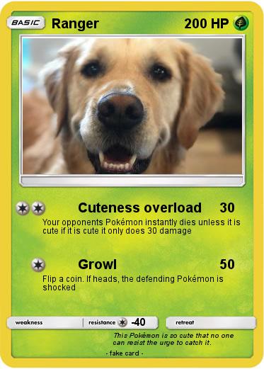 Pokémon Ranger 174 174 - Cuteness overload - My Pokemon Card