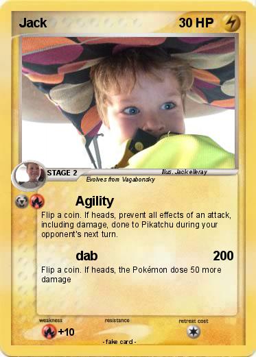 Pokémon Jack 2626 2626 - Agility - My Pokemon Card