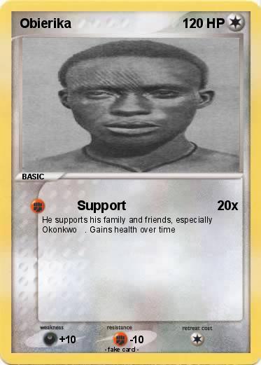 Pokémon Obierika - Support - My Pokemon Card