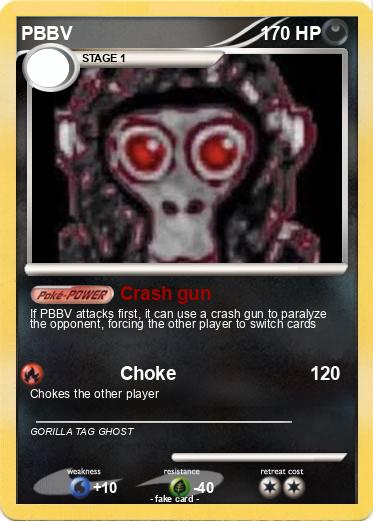 Pokémon PBBV 9 9 - Crash gun - My Pokemon Card