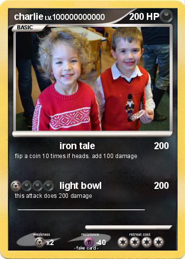Pokémon charlie 1262 1262 - iron tale - My Pokemon Card