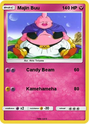 Pokémon Majin Buu 77 77 - Candy Beam - My Pokemon Card