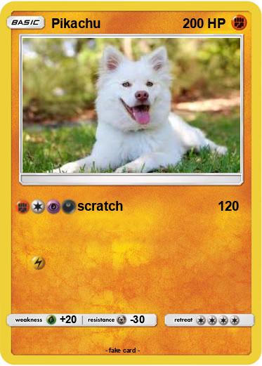 Pokémon Pikachu 22264 22264 - scratch - My Pokemon Card