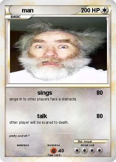 Pokémon man 117 117 - sings - My Pokemon Card