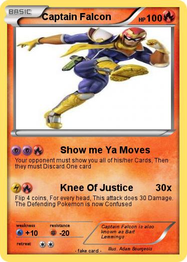 Pokémon Captain Falcon 400 400 - Show me Ya Moves - My Pokemon Card
