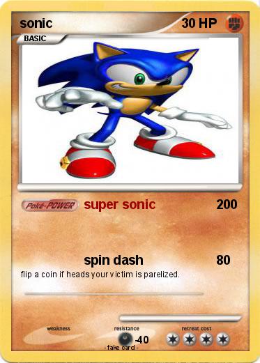 Pokémon sonic 10504 10504 - super sonic - My Pokemon Card