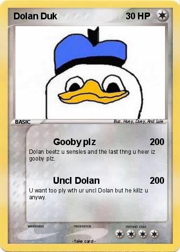 Pokémon Dolan Duk 2 2 - Gooby plz - My Pokemon Card