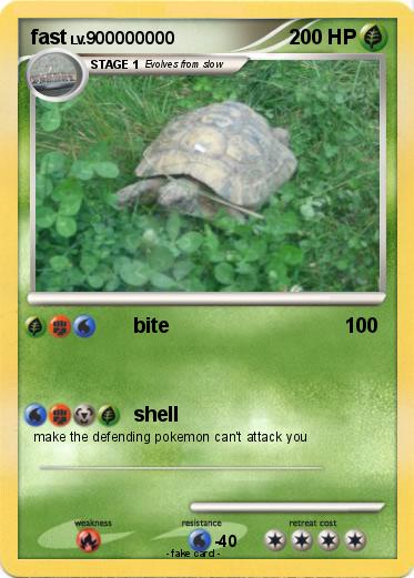 Pokémon fast 118 118 - bite - My Pokemon Card