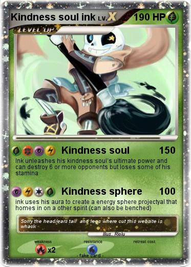 Pokémon Kindness soul ink - Kindness soul - My Pokemon Card