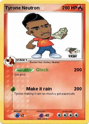 Pokémon Tyrone Neutron - Glock - My Pokemon Card