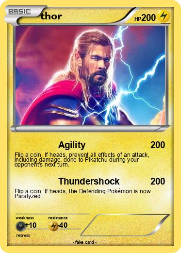 Pokémon thor 1065 1065 - Agility - My Pokemon Card