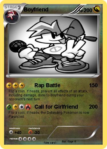 Pokémon Boyfriend 124 124 - Rap Battle - My Pokemon Card