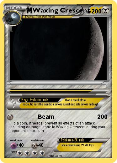 Pokémon Waxing Crescent 3 3 - Beam - My Pokemon Card