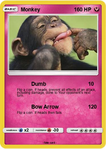 Pokémon Monkey 2157 2157 - Dumb - My Pokemon Card
