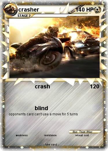 Pokémon crasher 34 34 - crash - My Pokemon Card