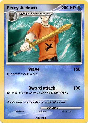 Pokémon Percy Jackson 493 493 - Wave - My Pokemon Card