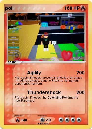Pokémon pol 30 30 - Agility - My Pokemon Card
