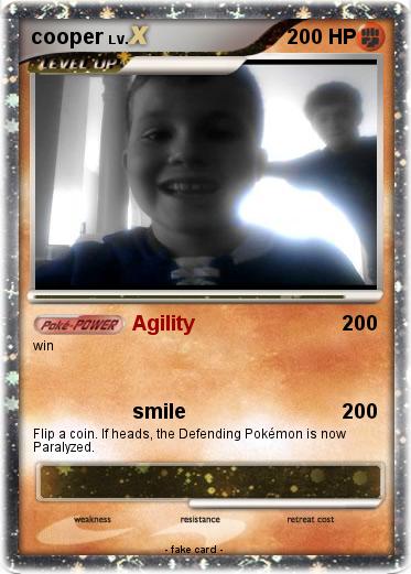 Pokémon cooper 230 230 - Agility - My Pokemon Card